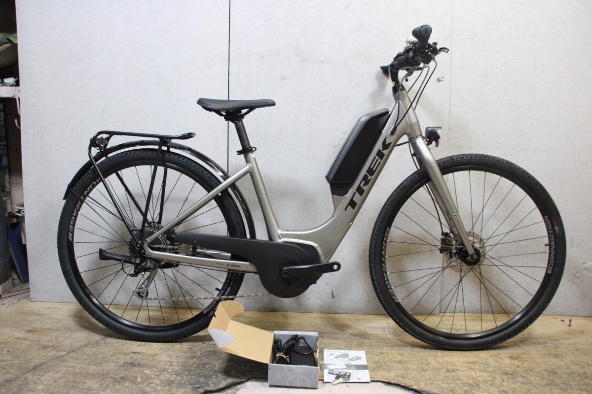 Yahoo!オークション - e-BIKE TREK verve+2 LOWSTEP トレック 電動アシ...