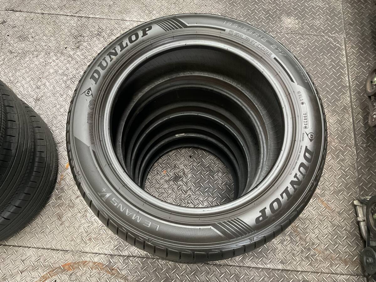 Yahoo!オークション - 195/55R16 DUNLOP LEMANS V+ 2023年製 4本 25 00...