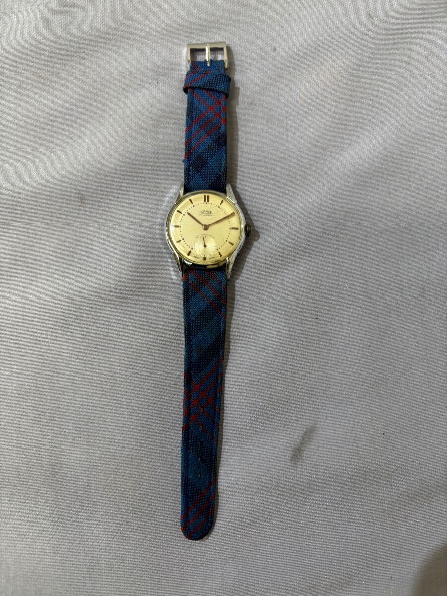 Yahoo!オークション - 【D613】ANTIMAGNETIC SEIKO 手巻き 腕時計ROAME...