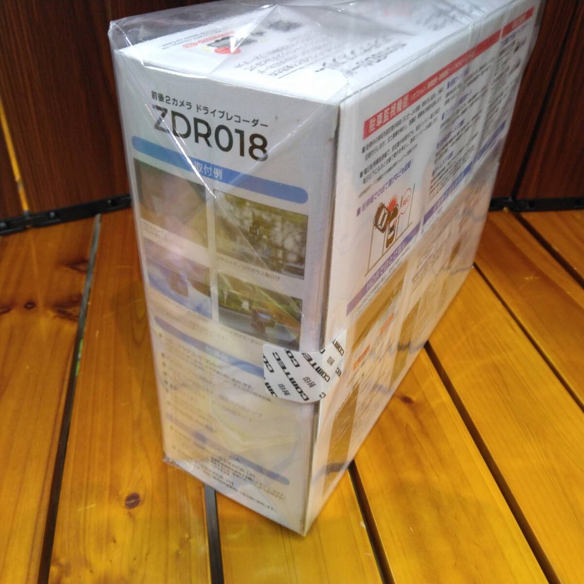 Yahoo!オークション - 未使用 COMTEC コムテック ZDR018 前後2カメラ ...