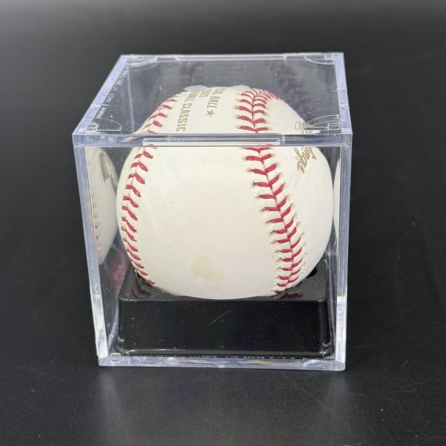 A488-4 公式記念球 2009 WBC WORLD BASEBALL CLASSIC ワールドベースボールクラシック オフィシャルボール(中古)のオークション落札情報