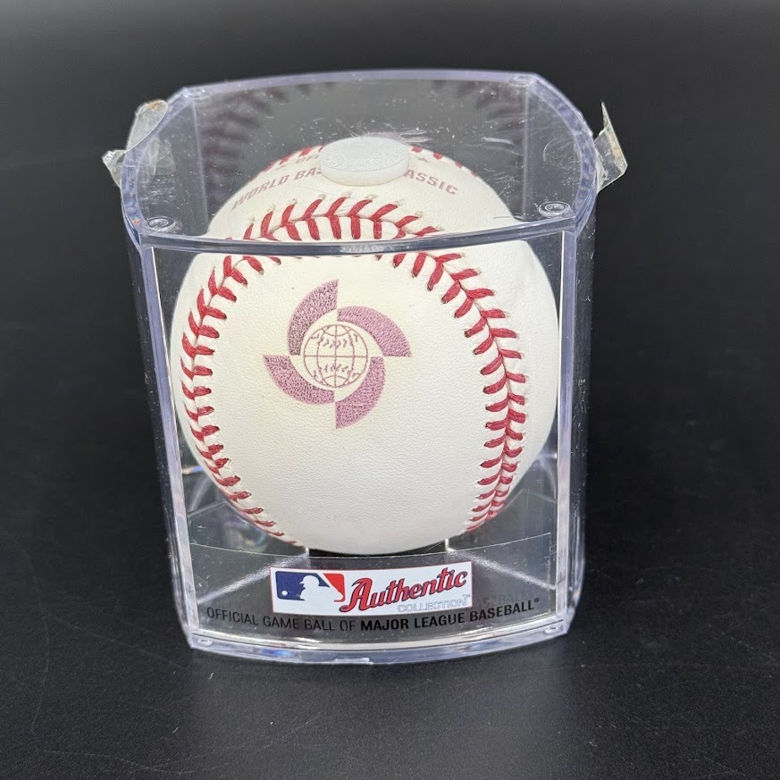 Yahoo!オークション - 【A490-4】 公式試合球 2017 WBC WORLD BASEBALL...