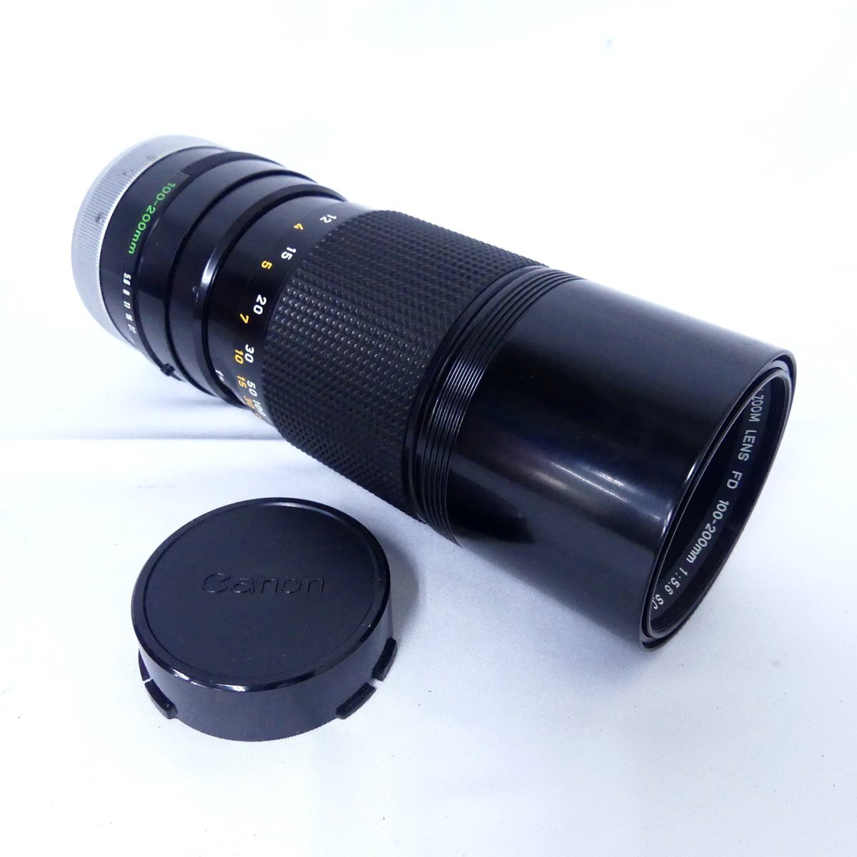 Yahoo!オークション - Canon キャノン FD 100-200mm f5.6 S.C. カメラ...