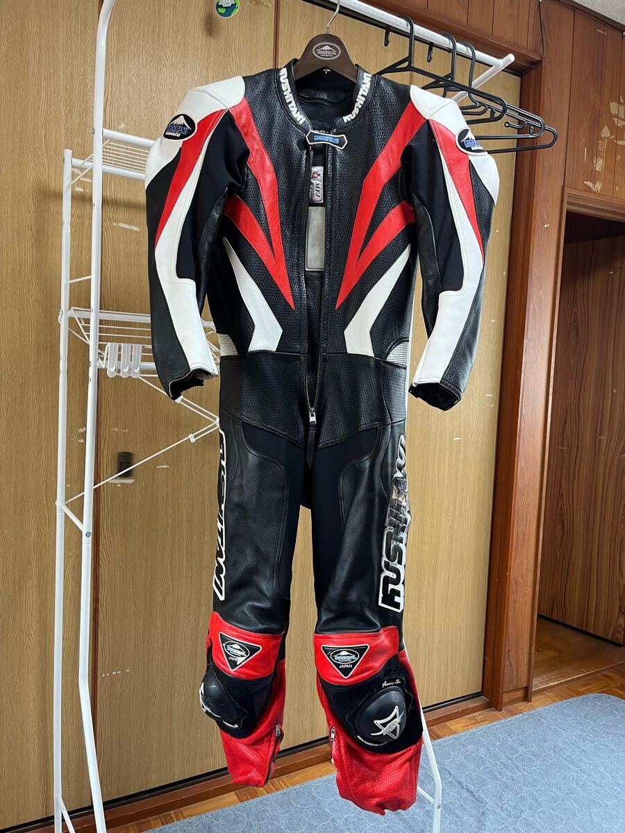 Yahoo!オークション - 革ツナギ MFJ公認モデル レーシングスーツ【L/LL...