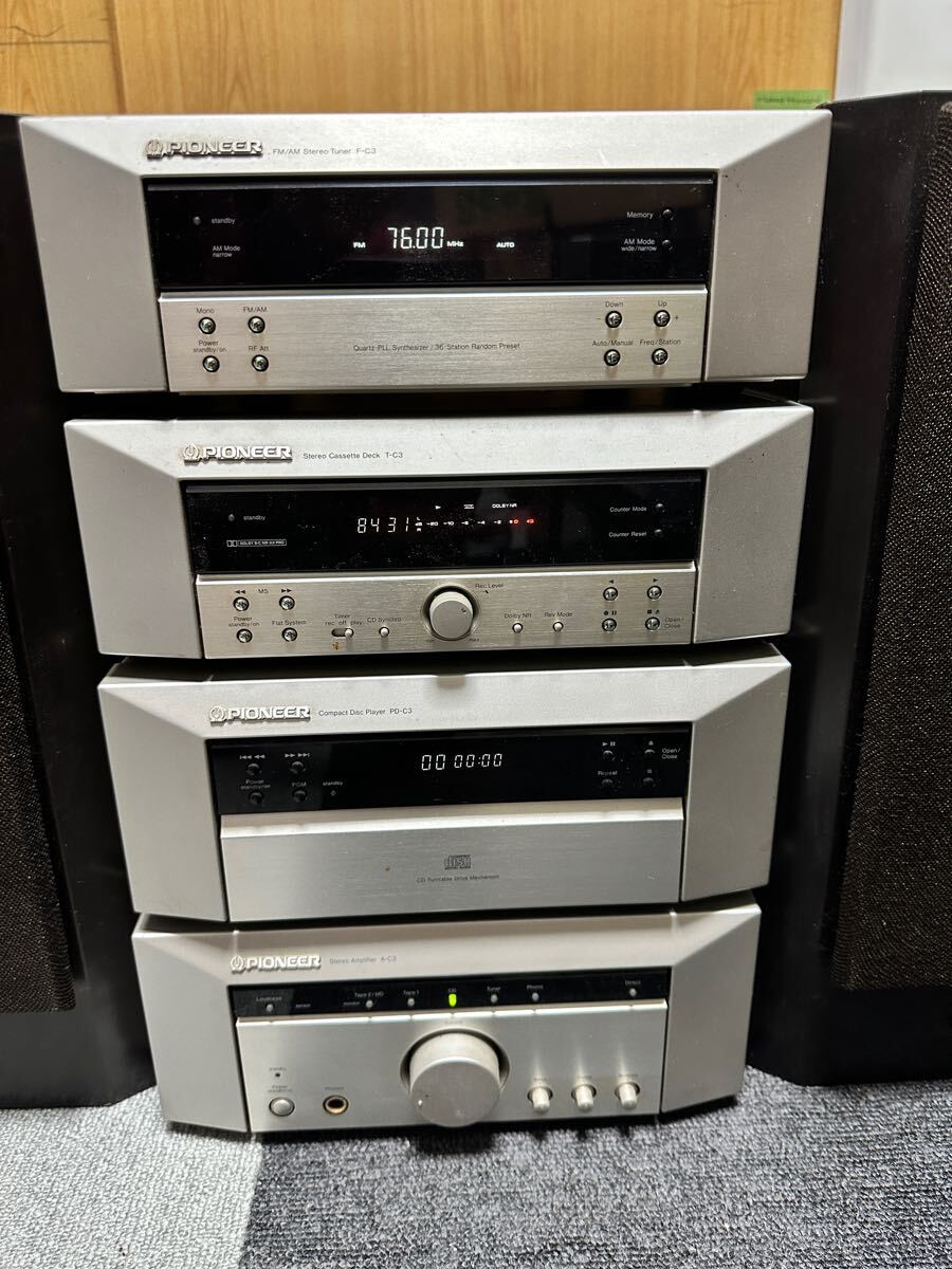 PIONEER パイオニア システムコンポ A-C3/F-C3/T-C3/PD-C3/S-C3-LR(その他)｜売買されたオークション情報 ...