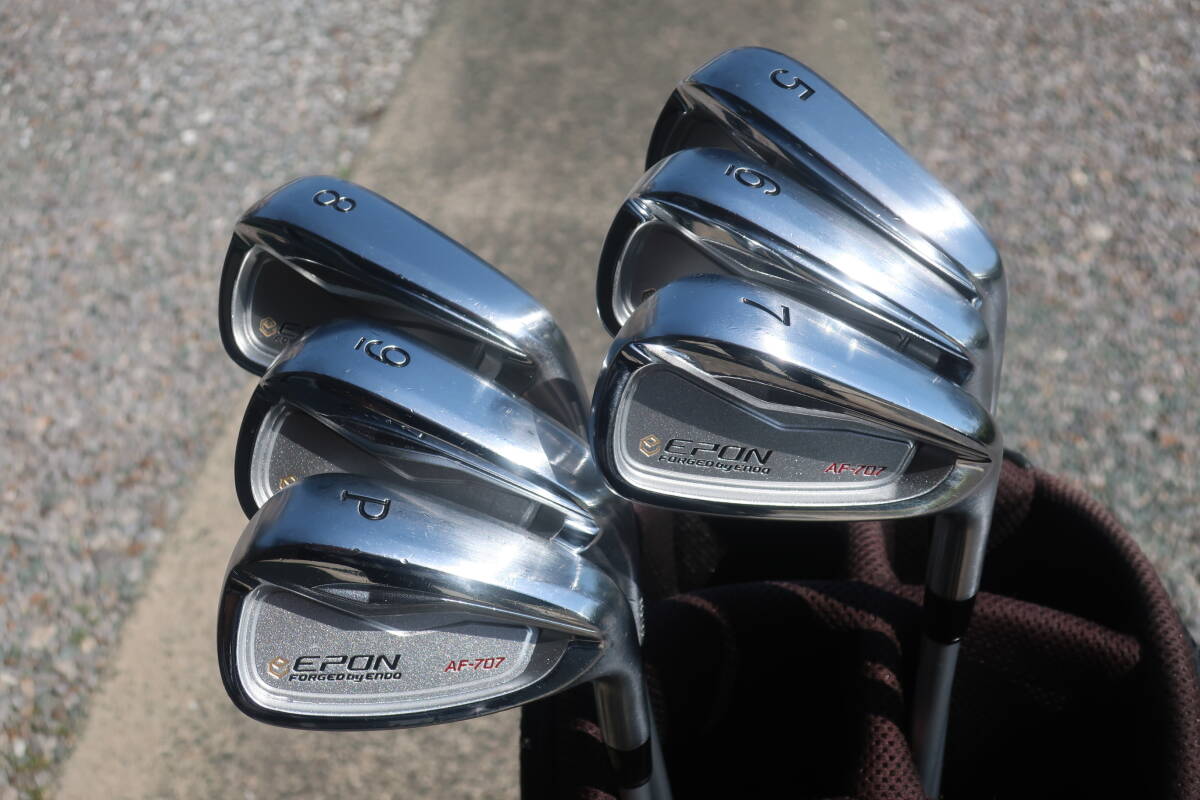 EPON エポン AF-707 アイアン Fujikura MCI 70-R 6本 5I PW(アイアン)｜売買されたオークション情報、yahooの商品情報をアーカイブ公開 - オークファン ...
