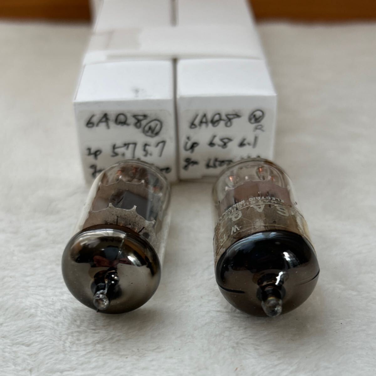 Yahoo!オークション - 6AQ8 真空管 中古 2本セット