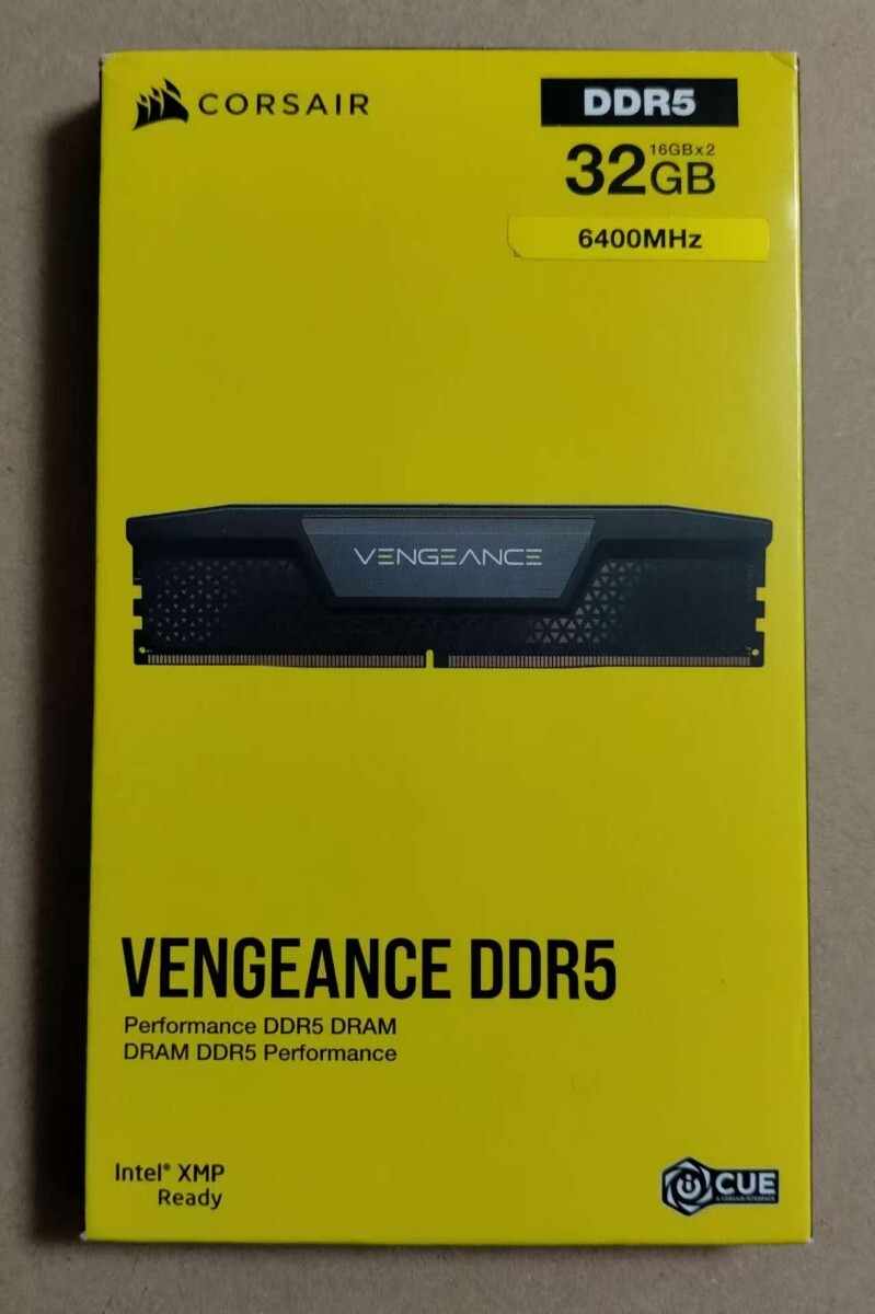 Yahoo!オークション - Corsair Vengeance DDR5 6400MHz PCメモリ 16GB ...