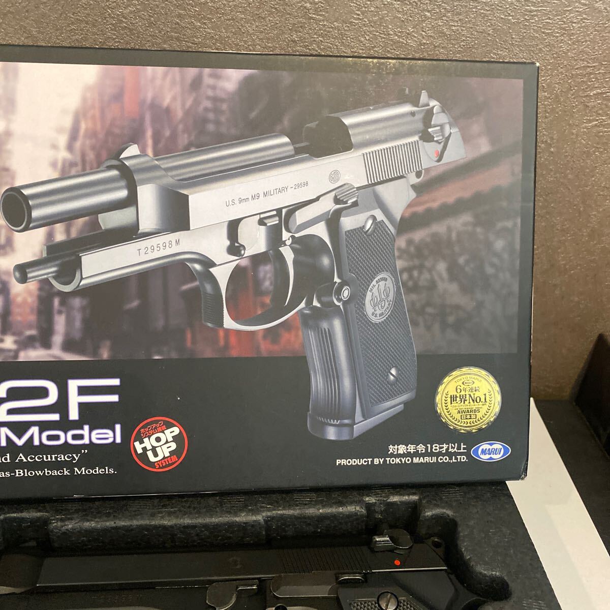 Yahoo!オークション - マルイ M92Fミリタリーモデル （ガスブローバッ...