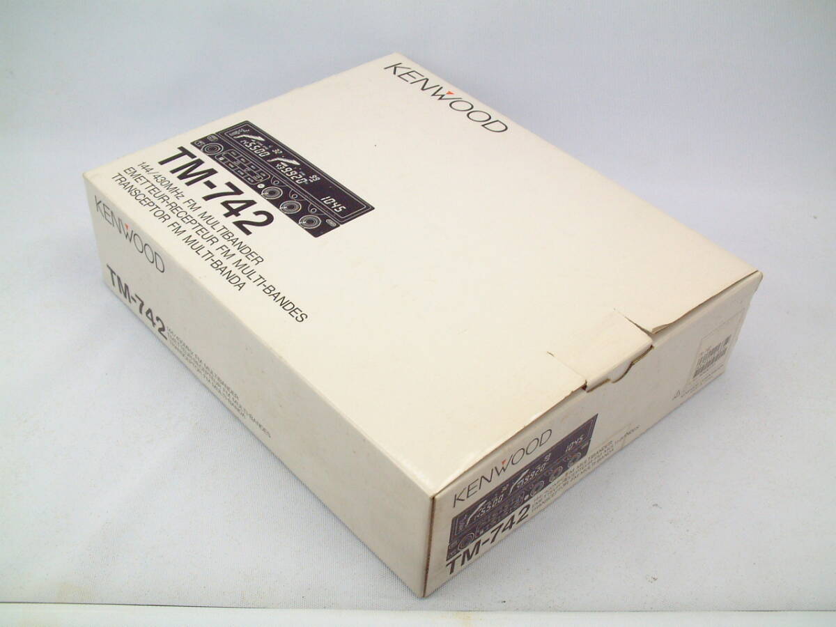 KENWOOD TM-742 当時物 フルノーマル 外観程度良品 （実用美品中古/通電/動作確認済/現状品） 元箱/取説/他付属｜代購幫