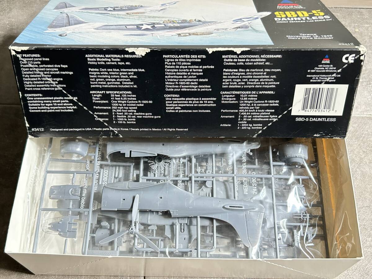 Yahoo!オークション - アキュレイト 1/48 SBD-5 ドーントレス タラワ ...