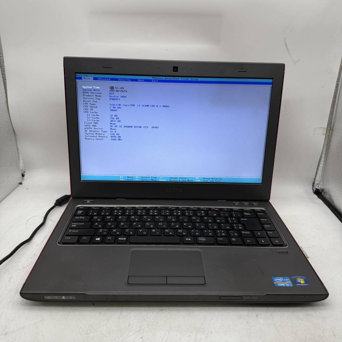 Yahoo!オークション - DELL/3460/i3-3110M/14インチ/