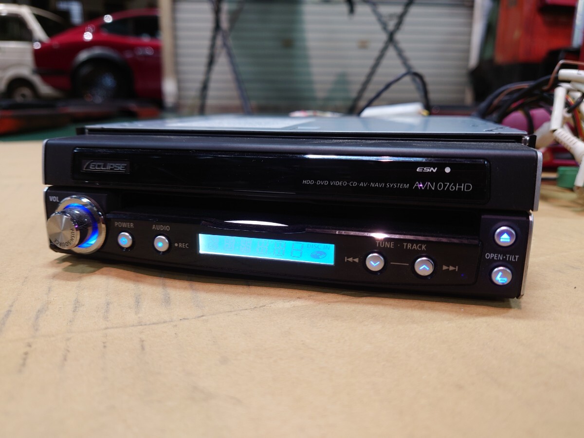 Yahoo!オークション - イクリプス1DINHDDナビAVN076HD 動作確認済み