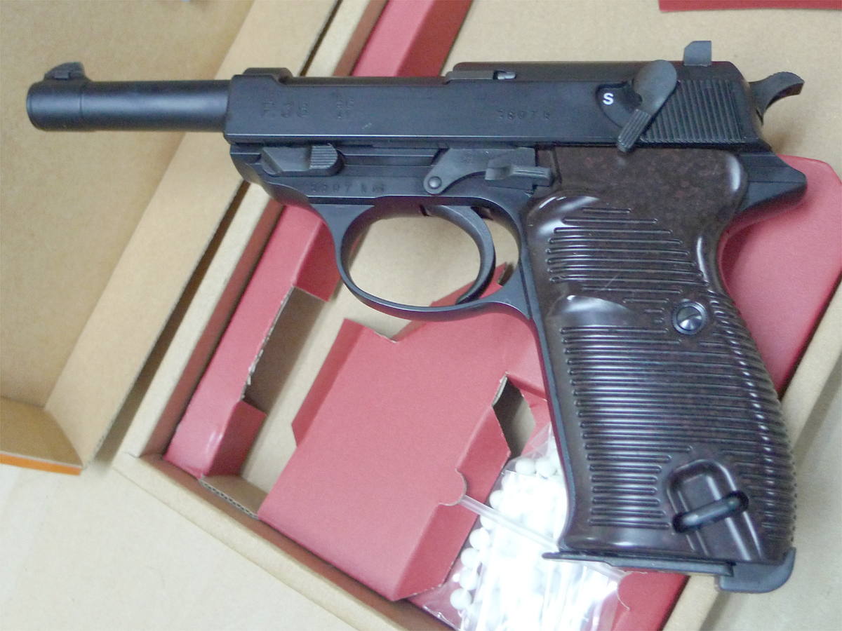 Yahoo!オークション - MZ MARUZEN マルゼン・GBB Walther ワルサー P38...