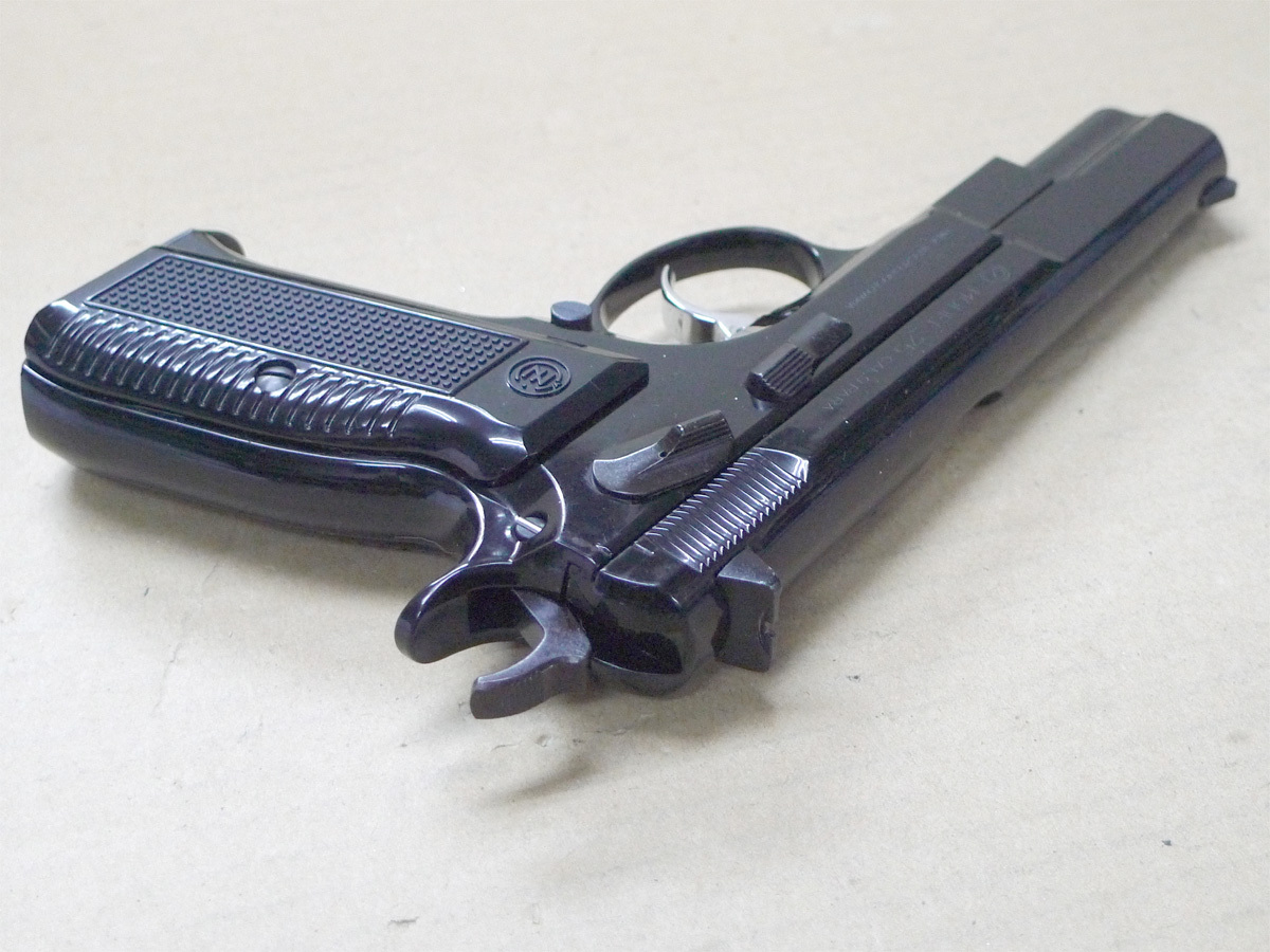 Yahoo!オークション - KSC・旧型GBB CZ-75 1St. ABS ディープブルーコ...