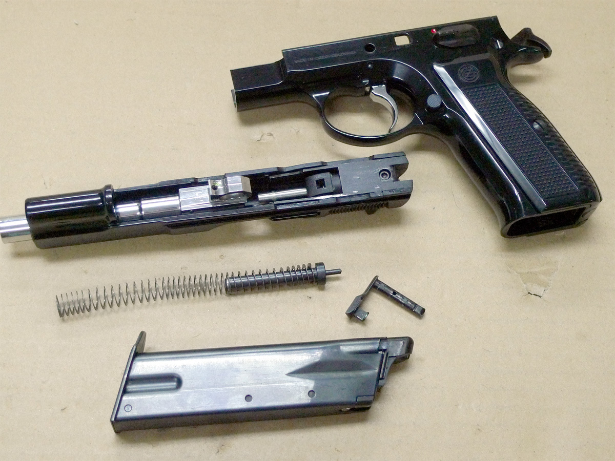 Yahoo!オークション - KSC・旧型GBB CZ-75 1St. ABS ディープブルーコ...