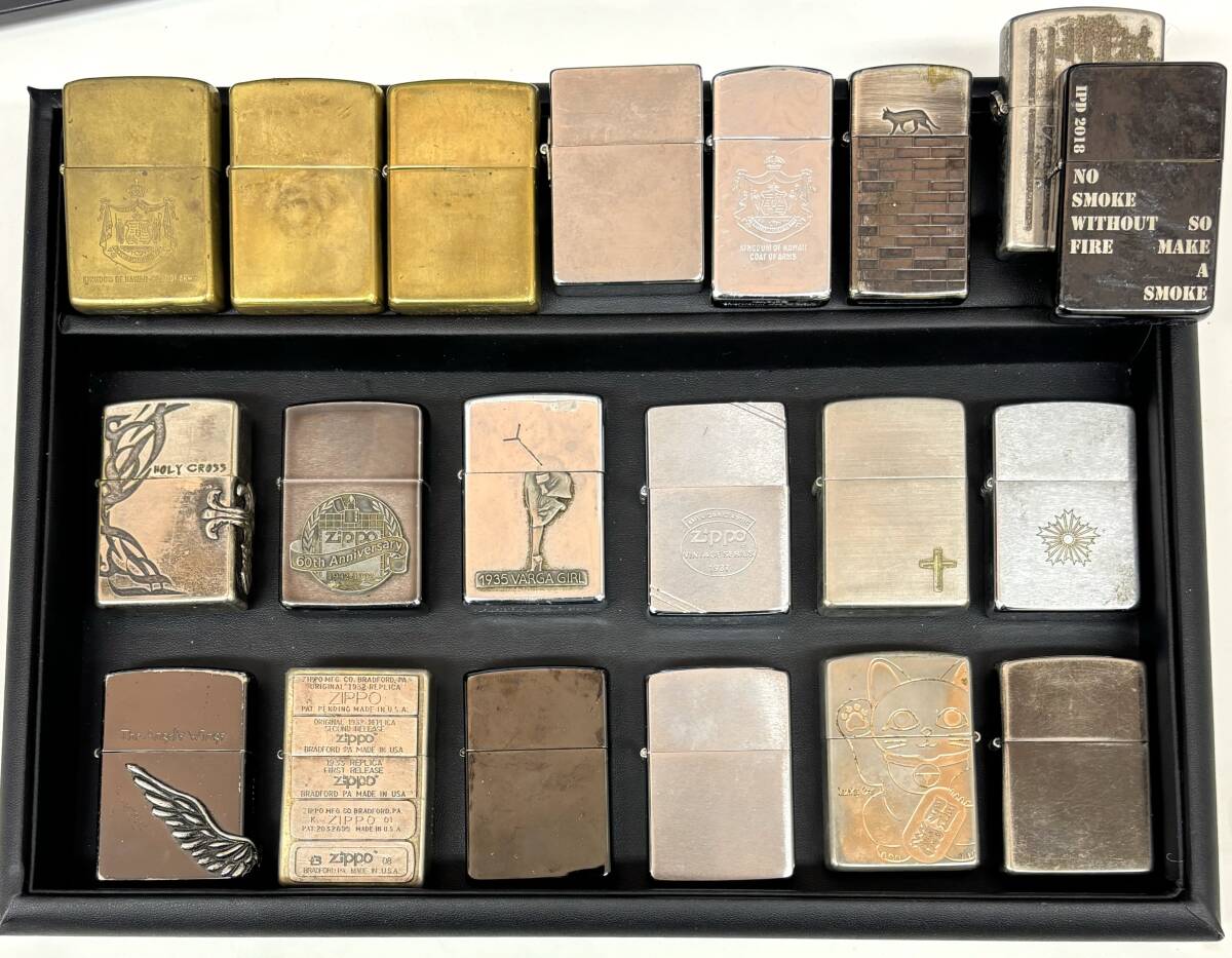 Yahoo!オークション - #11411 ZIPPO ジッポライター 真鍮 スリム 限定 ...