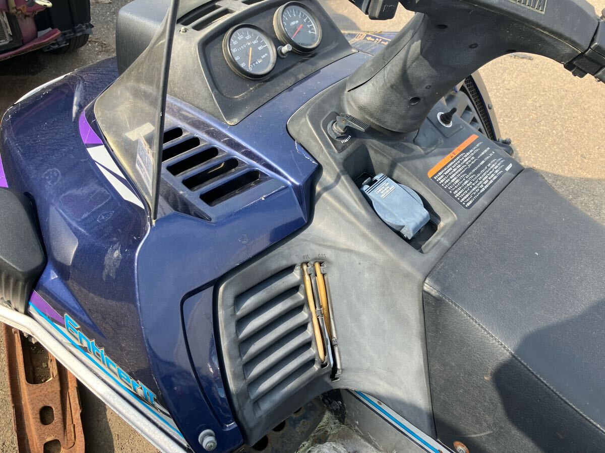 Yahoo!オークション - スノーモービル ヤマハ EnticerⅡ ET410 セル始...