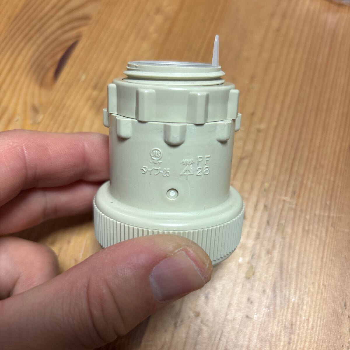 Yahoo!オークション - 未来工業 コネクタ FPK-28Y ワンタッチ型 PF管28...