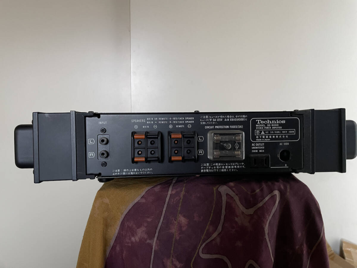 Yahoo!オークション - Technics SE-9060 (60A) 1970年代 パワーアンプ