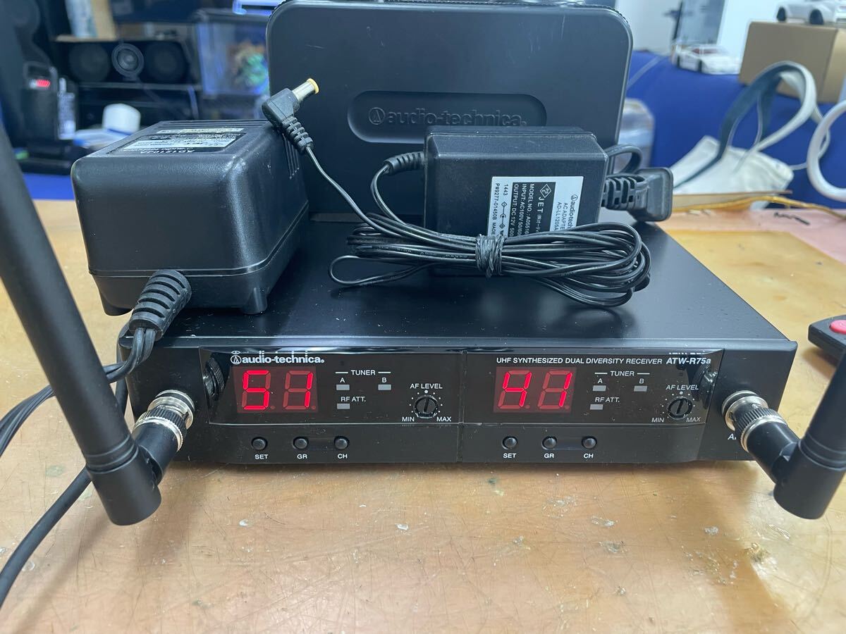 Yahoo!オークション - audio-technica ワイヤレスマイク ATW-R75a+ATW...