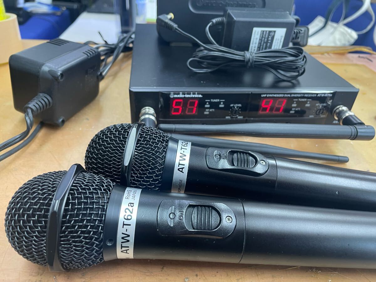 Yahoo!オークション - audio-technica ワイヤレスマイク ATW-R75a+ATW...