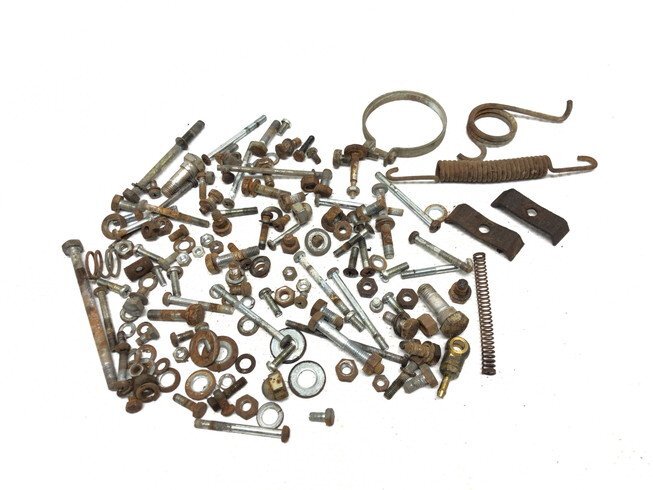 Yahoo!オークション - A616 ボルトナット 雑品 カワサキ125 B1 カワサ...