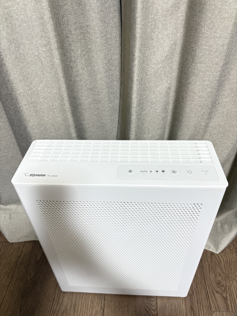 Yahoo!オークション - 象印 空気清浄機 PU-SA35-WA 新品フィルター付