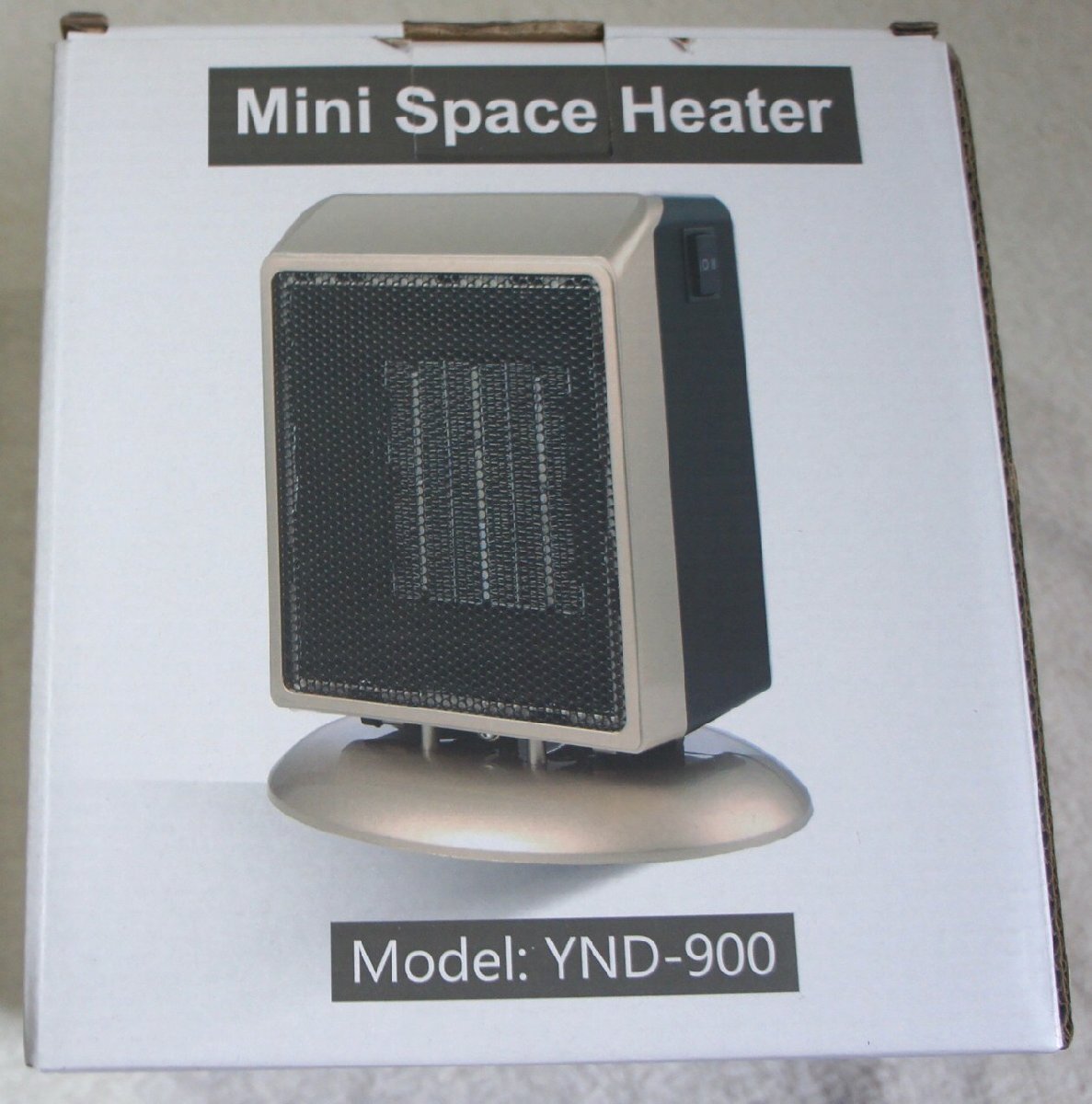 Yahoo!オークション - KAZEMA YND-900 ミニ セラミックヒ－ター 軽量...
