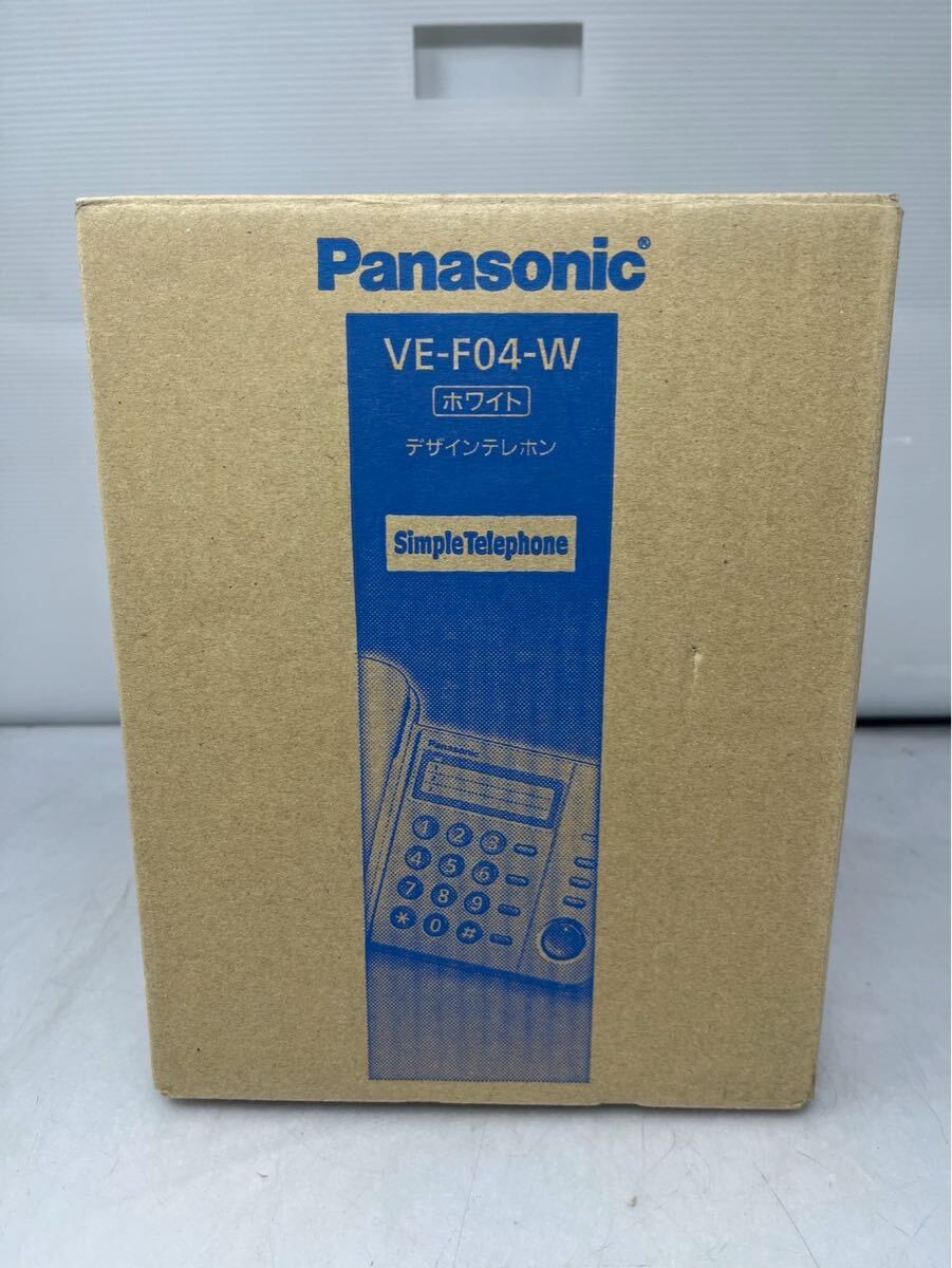 Yahoo!オークション - 新品未使用 デザインテレホン VE-F04-W （ホワイ...