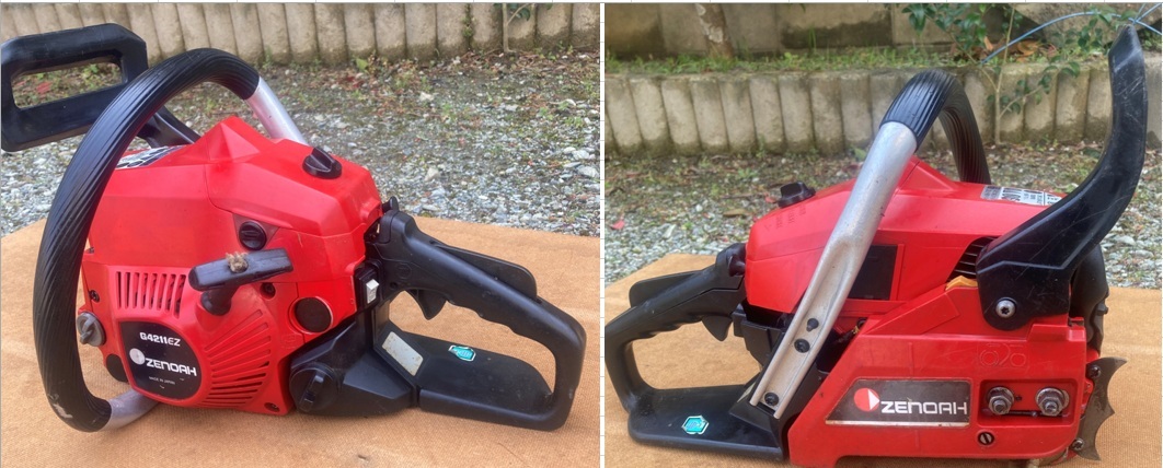 Yahoo!オークション - zenoah チェンソーG4211EZ 始動確認済み