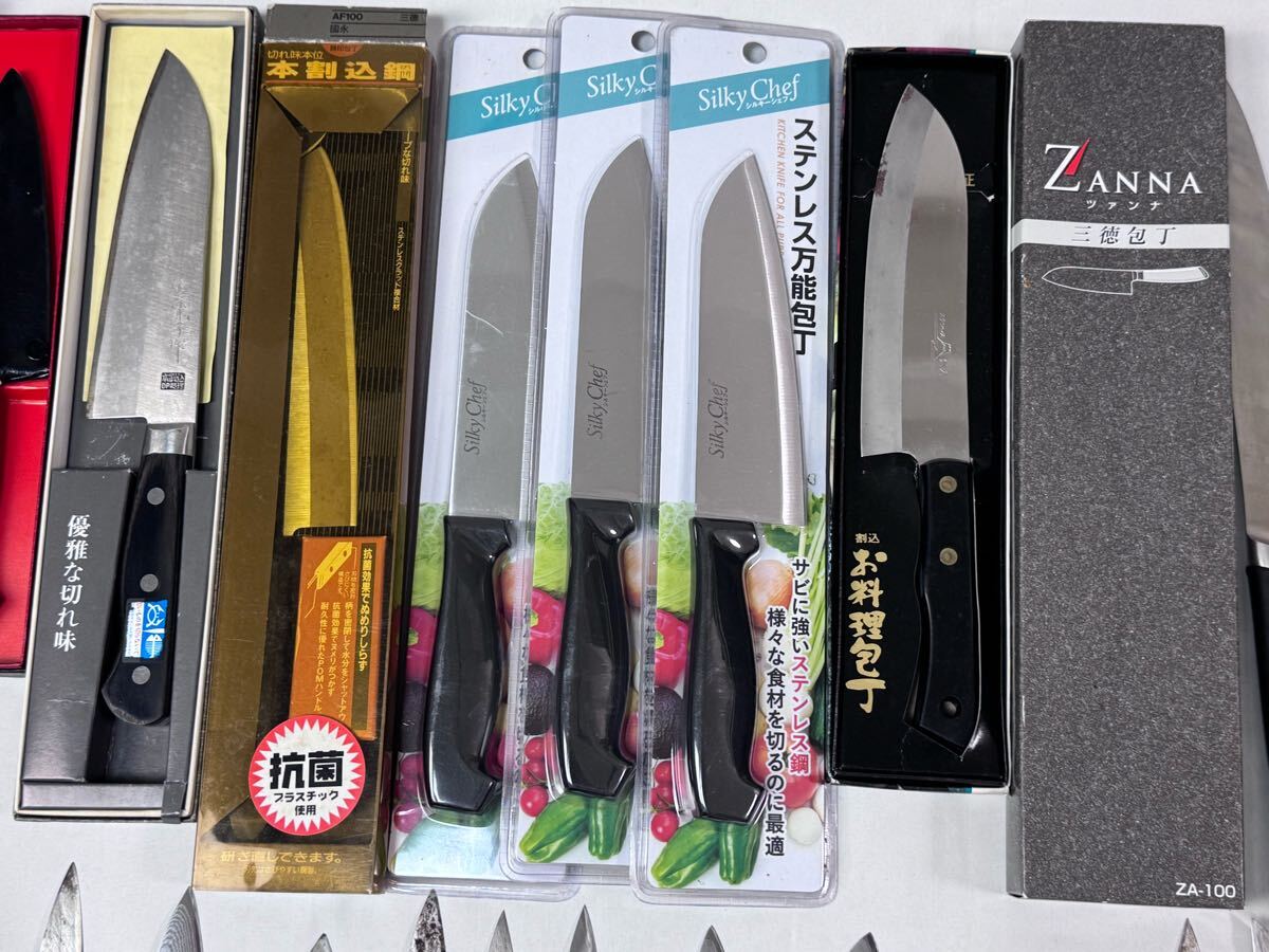 Yahoo!オークション - AZ-583 包丁 大量 まとめ 在銘有 和包丁 出刃 刺...