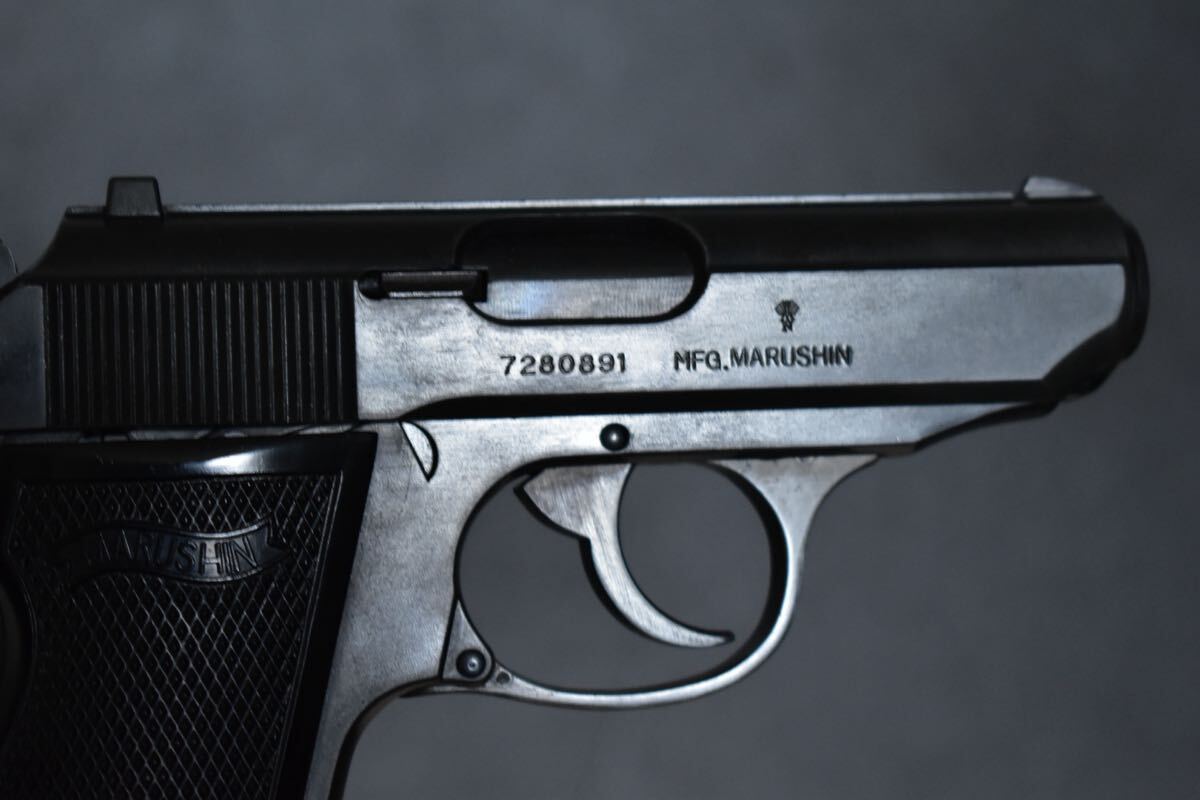 Yahoo!オークション - [未発火] マルシン ワルサー PPK/S HW モデルガ...