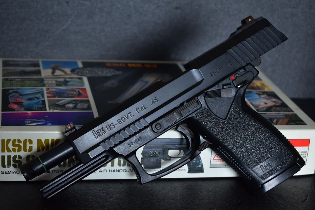 Yahoo!オークション - [限定品] KSC H&K Mk23 プロト フロントセレーシ...