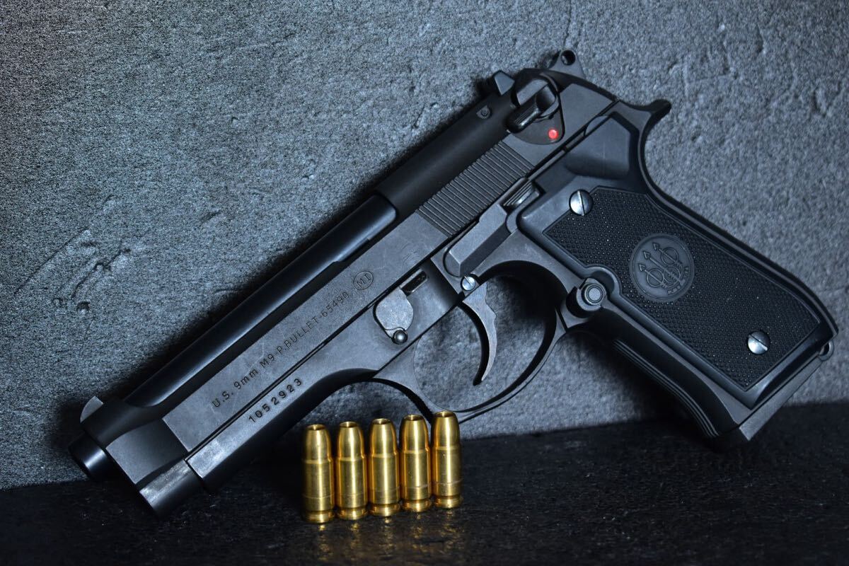 Yahoo!オークション - マルシン ベレッタ US 9mm M9 HW モデルガン SPG...
