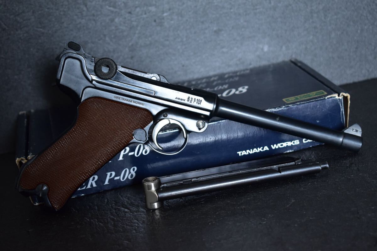 Yahoo!オークション - タナカ ルガー P08 6インチ ガスブローバック