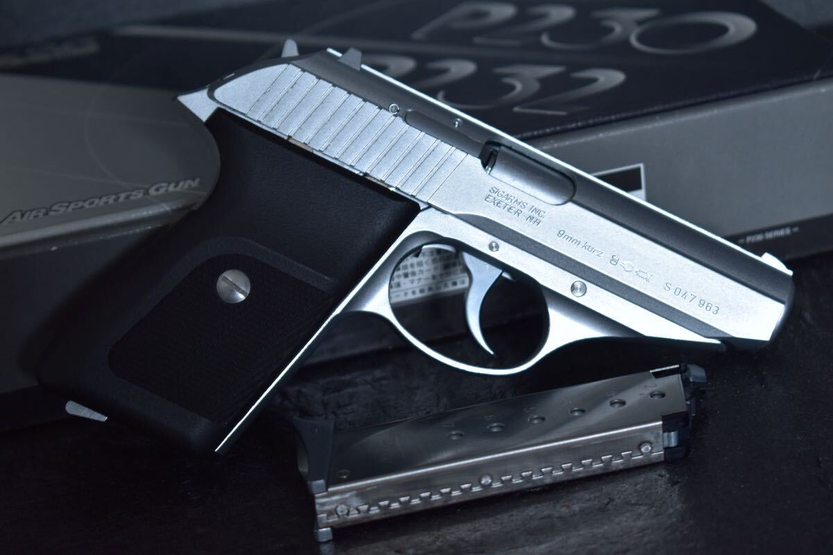 Yahoo!オークション - KSC SIG P230 SL HW シルバー プレミアムマガジ...