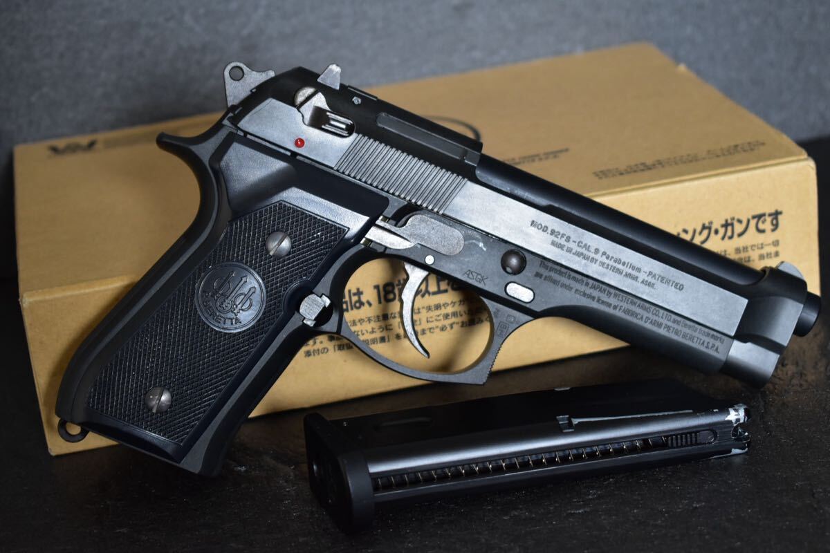 Yahoo!オークション - [限定品] WA ベレッタ M92FS カーボンブラック H...
