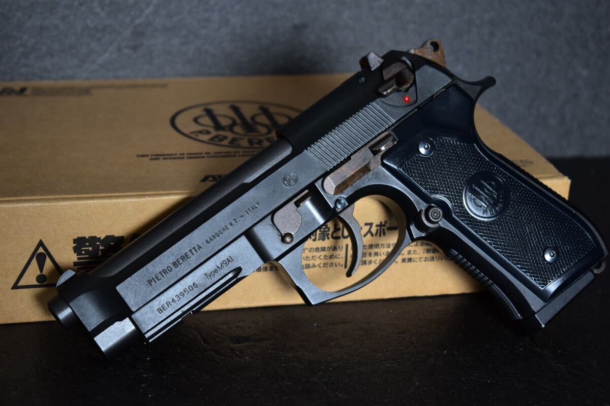 Yahoo!オークション - WA ベレッタ M9A1 カーボンブラック HW ガスブロ...