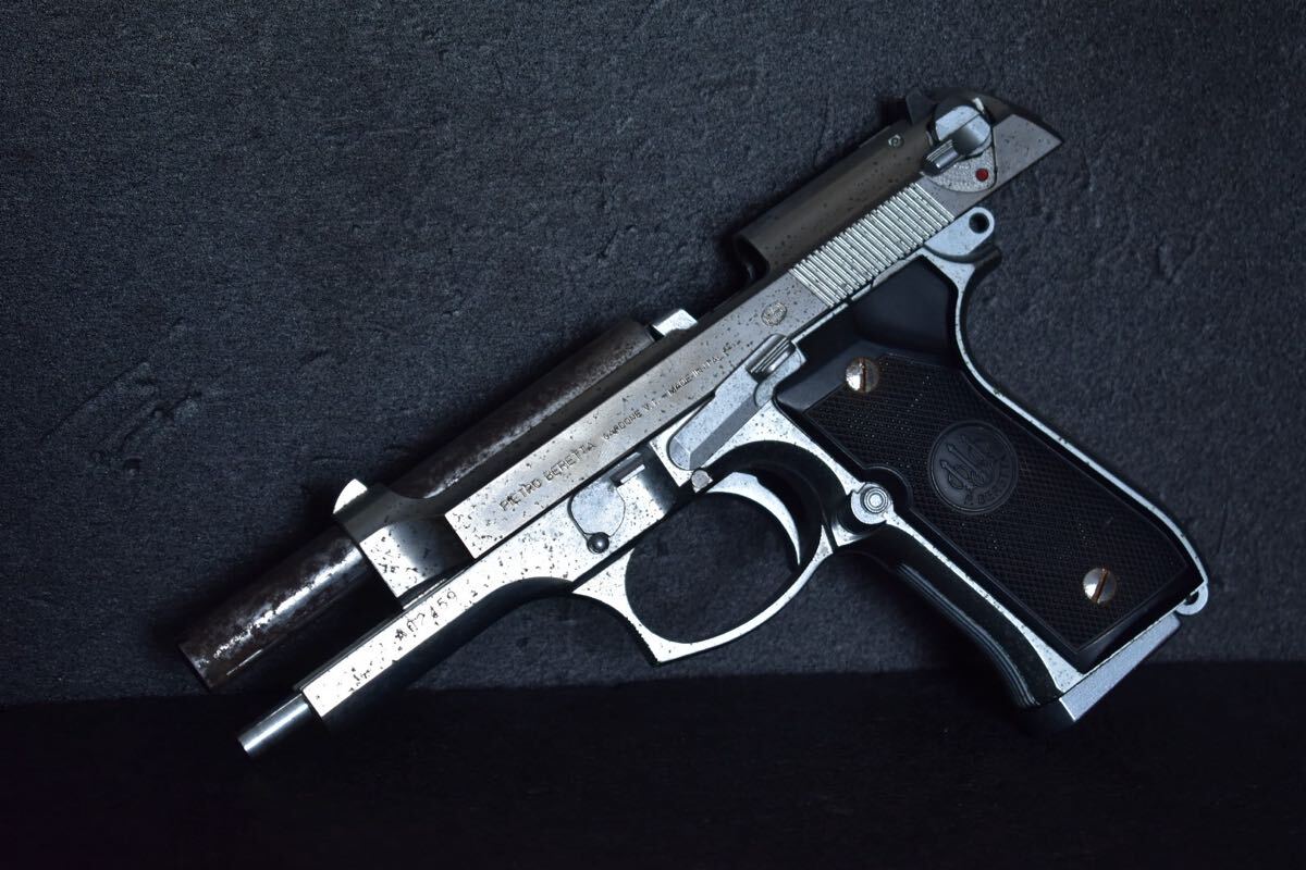 Yahoo!オークション - MGC ベレッタ M96 INOX .40S&W ガスブローバック...
