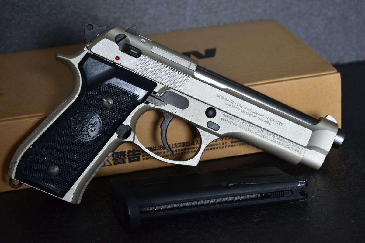 Yahoo!オークション - [限定品] WA SCW ベレッタ M92FS NEW INOX HW セ...