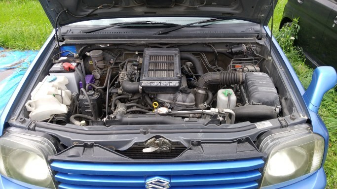 Yahoo!オークション - ジムニーJB23W 5速マニュアル車 部品取り 書類...