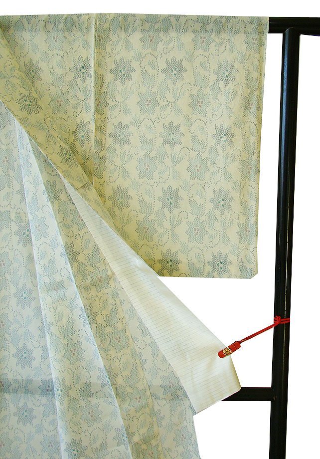 Yahoo!オークション - 時代屋 裄63.3cm 夏物 S寸 紗紬 正絹 仕立上り 1...