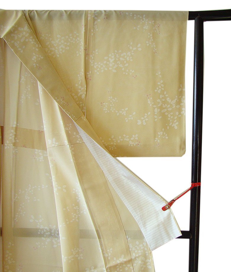 Yahoo!オークション - 時代屋 裄66.3cm 夏物 お茶事 駒絽 3本絽 小...