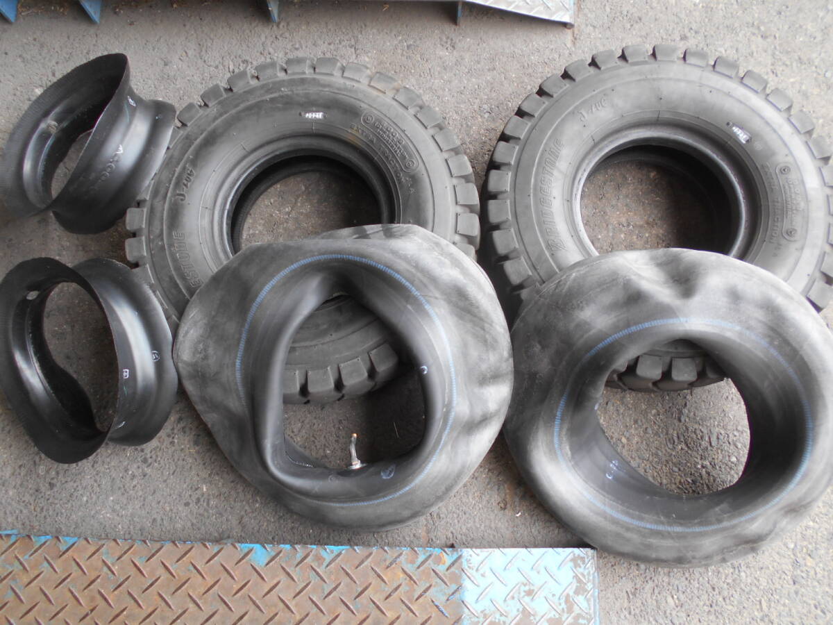 Yahoo!オークション - M503 フォークリフト 6・00-9 10PR NYLON 中古2...