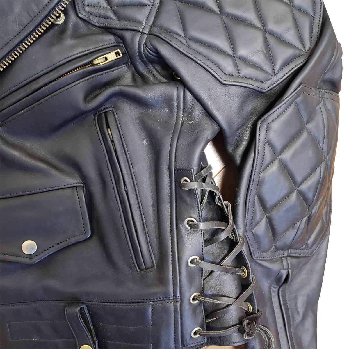 Yahoo!オークション - KADOYA カドヤ EVO パデット ダブル ライダース...