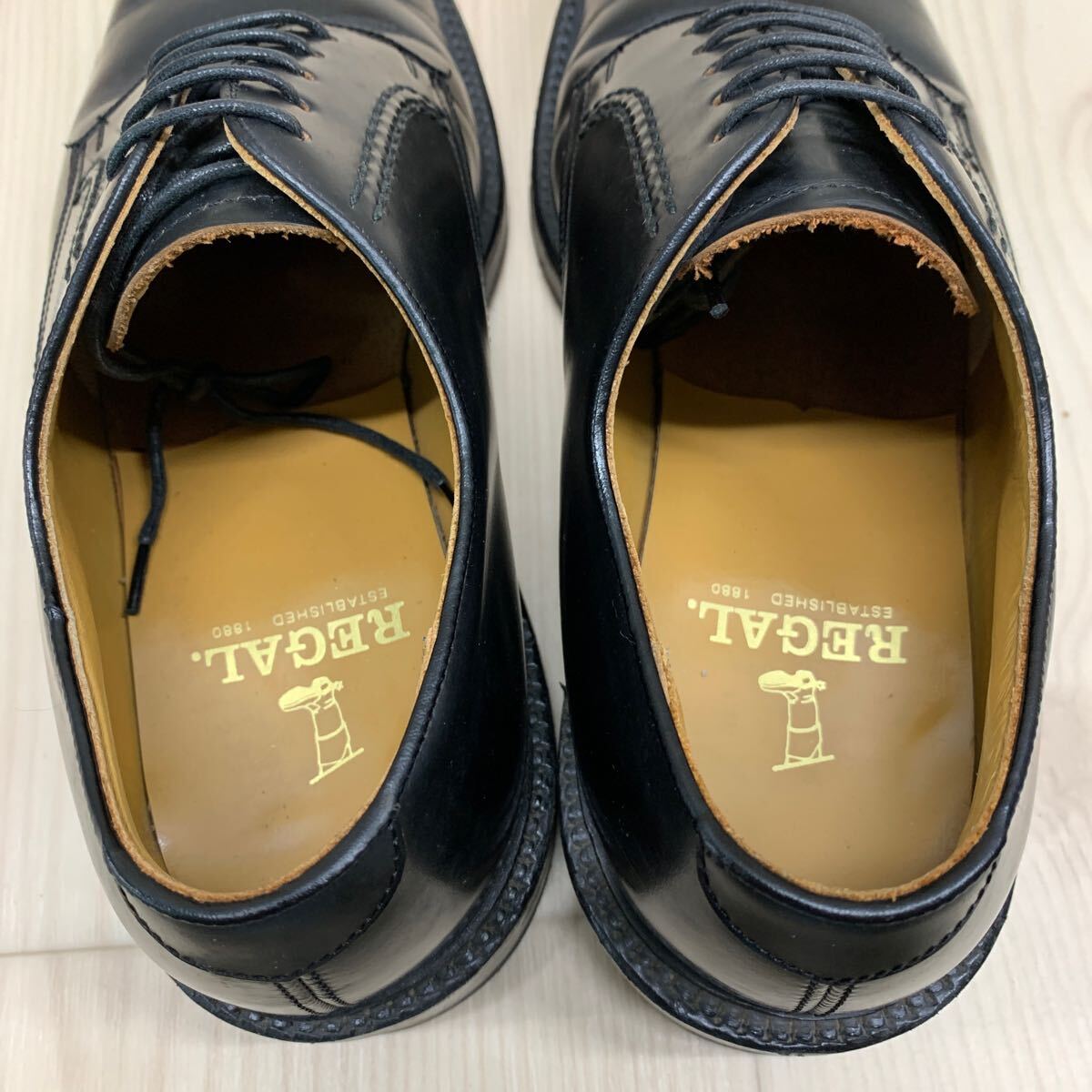 Yahoo!オークション - K73 FN-250328-264 REGAL リーガル ビジネスシュ...