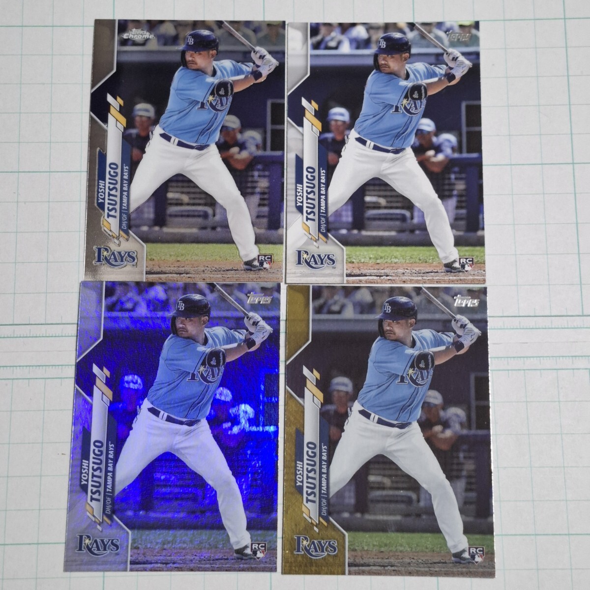 MLB 2020 Topps 野球 カード レイズ 筒香 ルーキーカード 4枚 パラレル 検 横浜DeNAベイスターズ 大谷翔平なし(その他)｜売買されたオークション情報、yahooの商品情報 ...