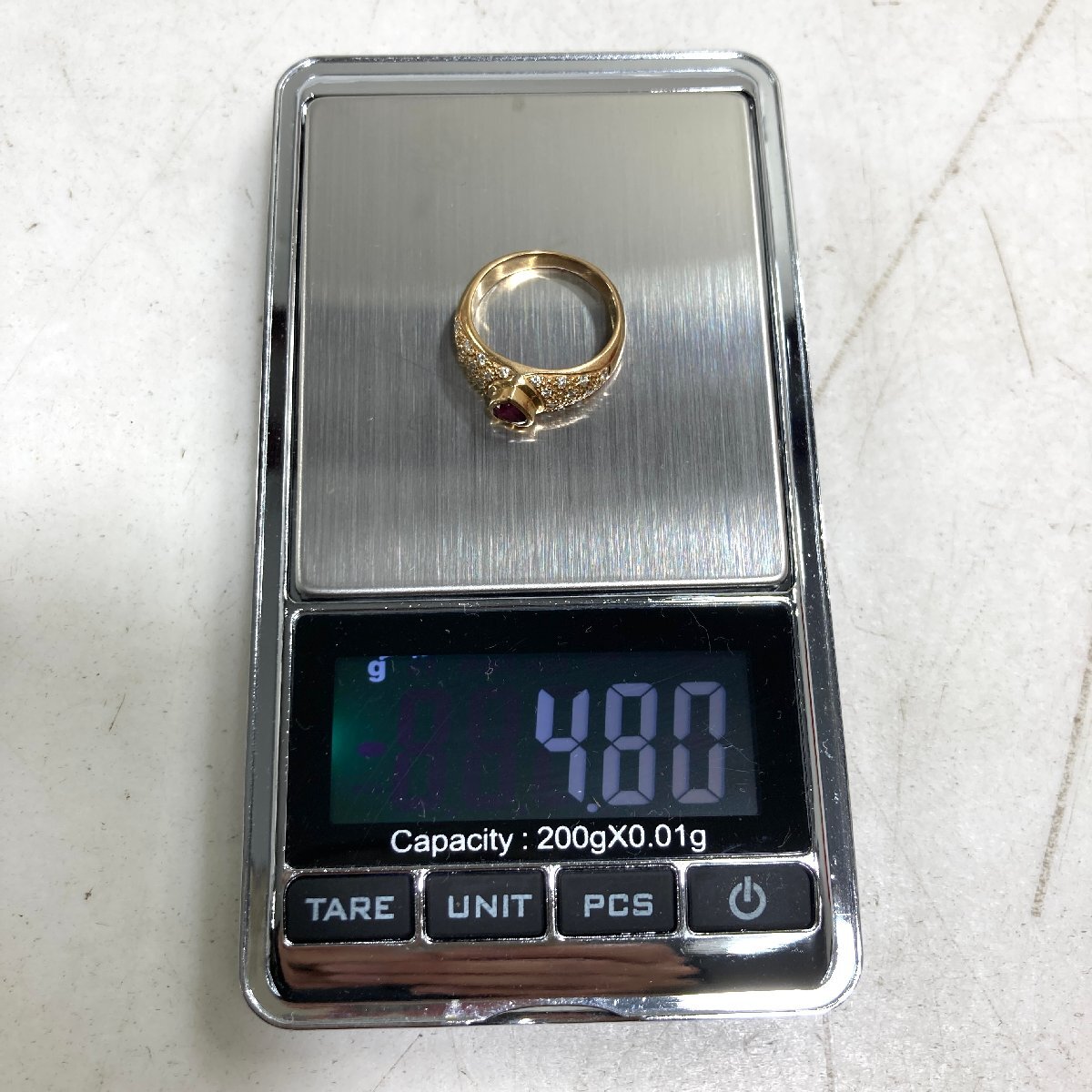 Yahoo!オークション - K18刻印 18金 金 ゴールド ハートモチーフリン...