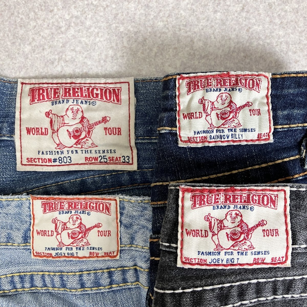 ○ TRUE RELIGION トゥルーレリジョン 4点 まとめ商品 ボトムス ○ TRUE RELIGION トゥルーレリジョン 4点 まとめ商品 ボトムス